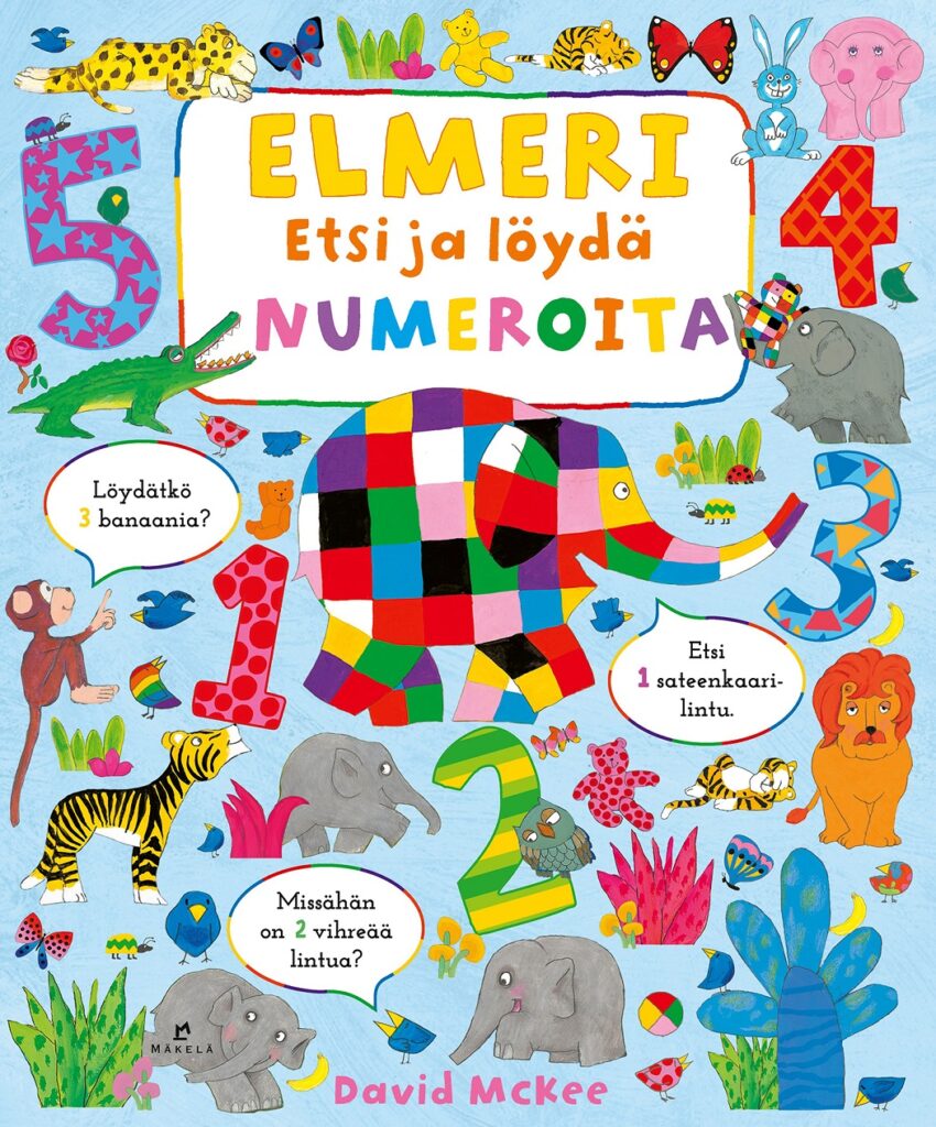 Elmeri: Etsi ja löydä numeroita - Kustannus-Mäkelä